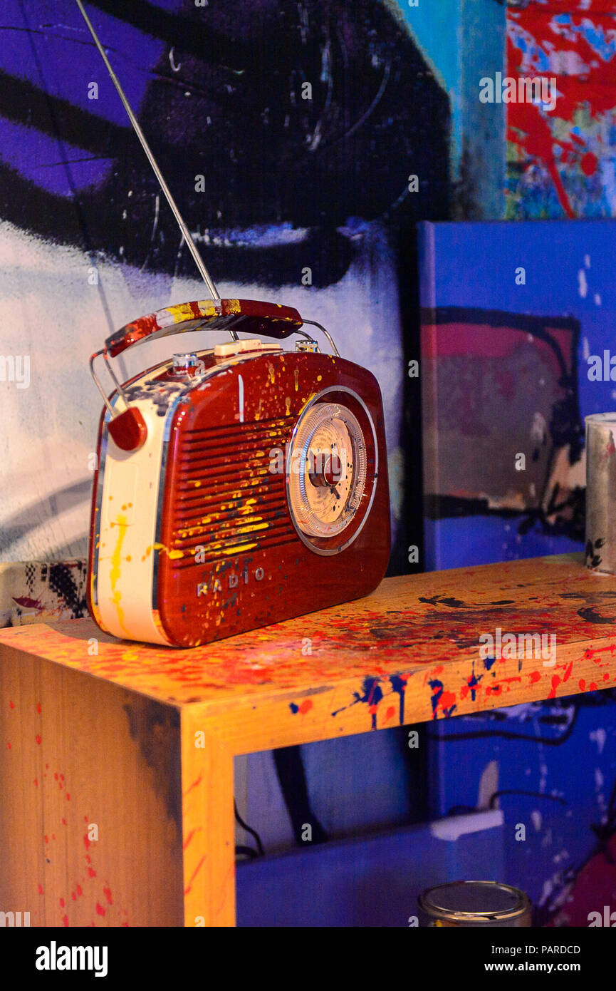 AMSTERDAM, NETHERLANDS - OCT 26, 2016: Herman Brood art, Madame ...