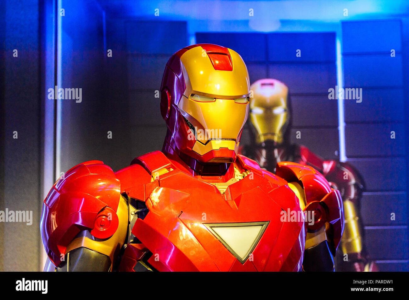 AMSTERDAM, NETHERLANDS - OCT 26, 2016: Tony Stark, the Iron Man, Marvel ...