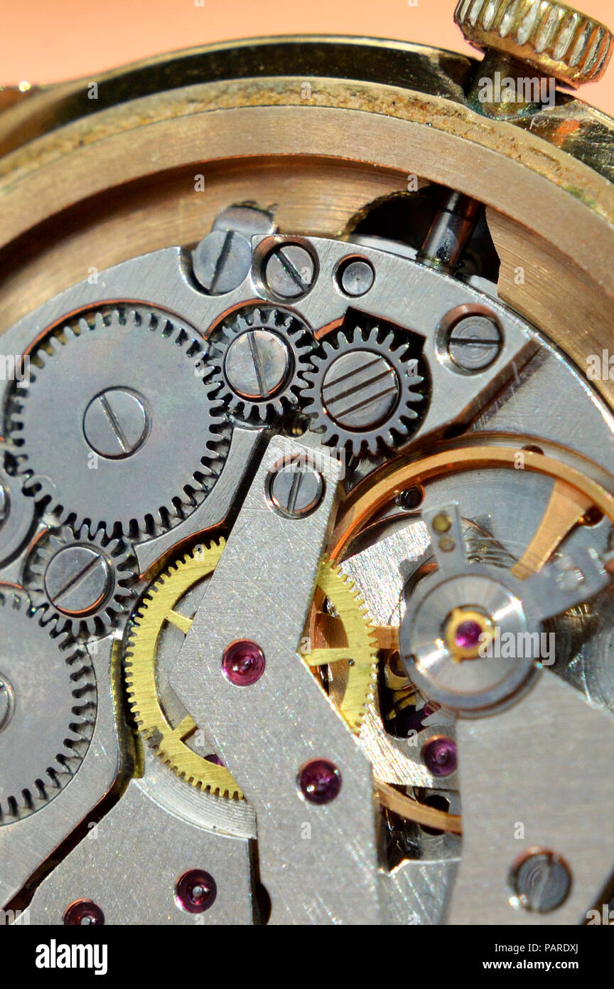 Internal watch mechanism hi-res stock photography and images - Alamy