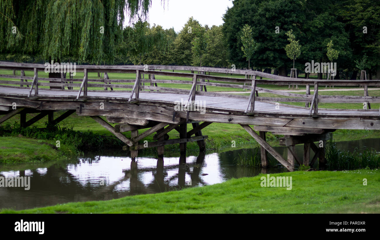 Wooden Bridge Side View