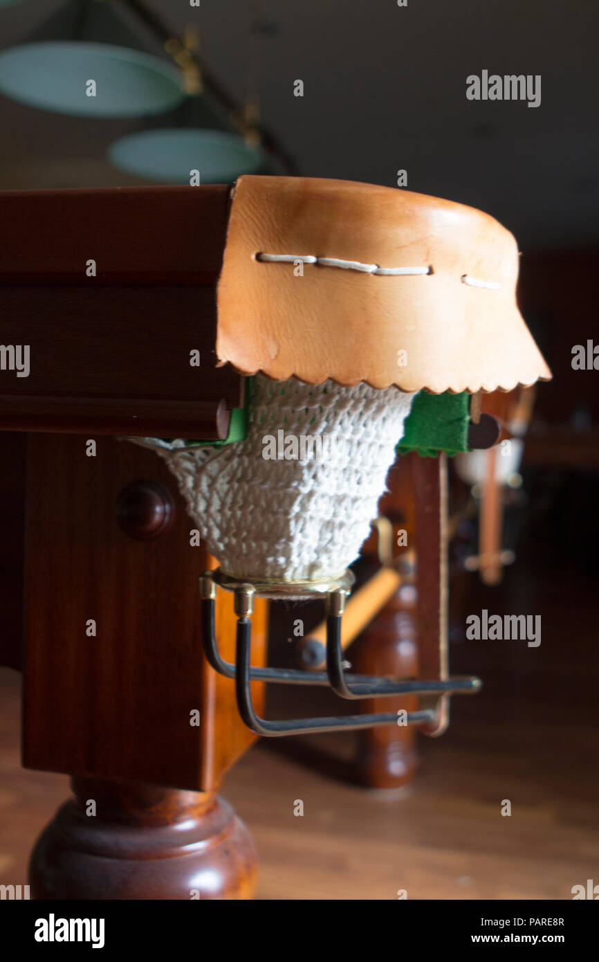 Snooker pockets hi-res stock photography and images - Alamy