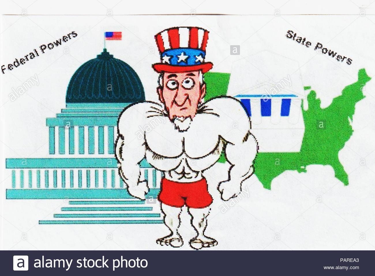 Cartoon Showing Uncle Sam Stock Photos & Cartoon Showing Uncle Sam ...