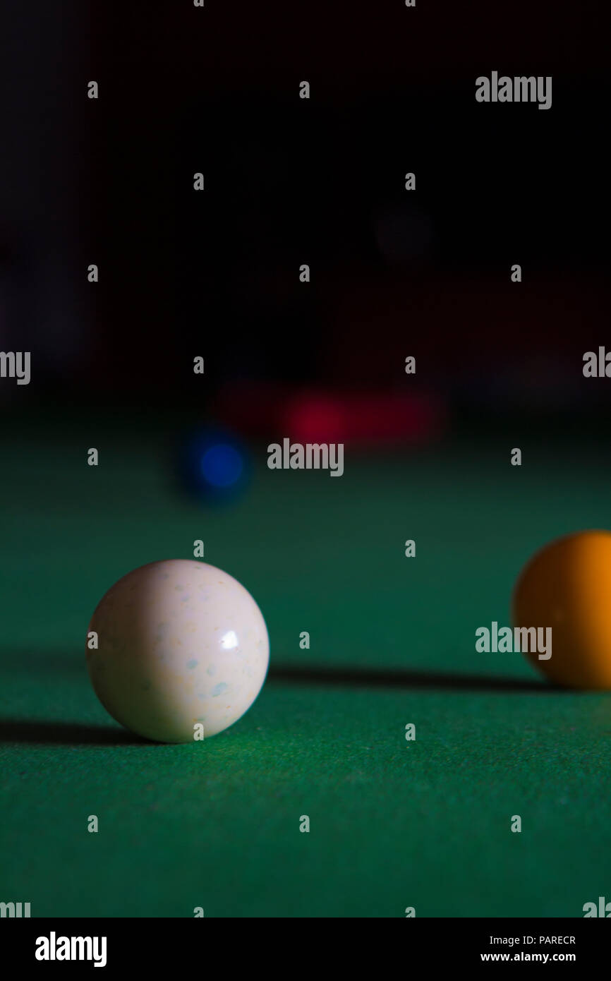 Snooker Table High Resolution Stock Photography and Images - Alamy