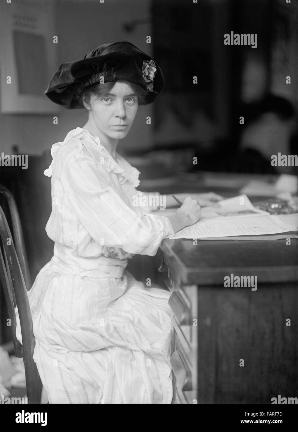 ALICE PAUL (1885-1977) American women's rights activist and suffragist ...