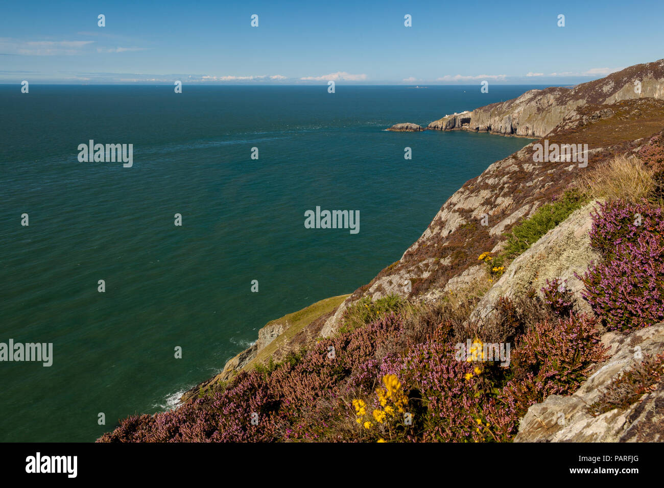 Lighthouse at the South Stack Stock Photo - Alamy