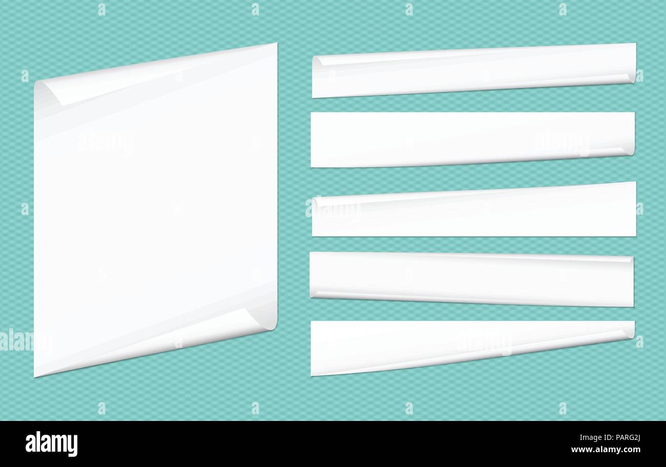 Turquoise page corner design Stock Vector Images - Alamy