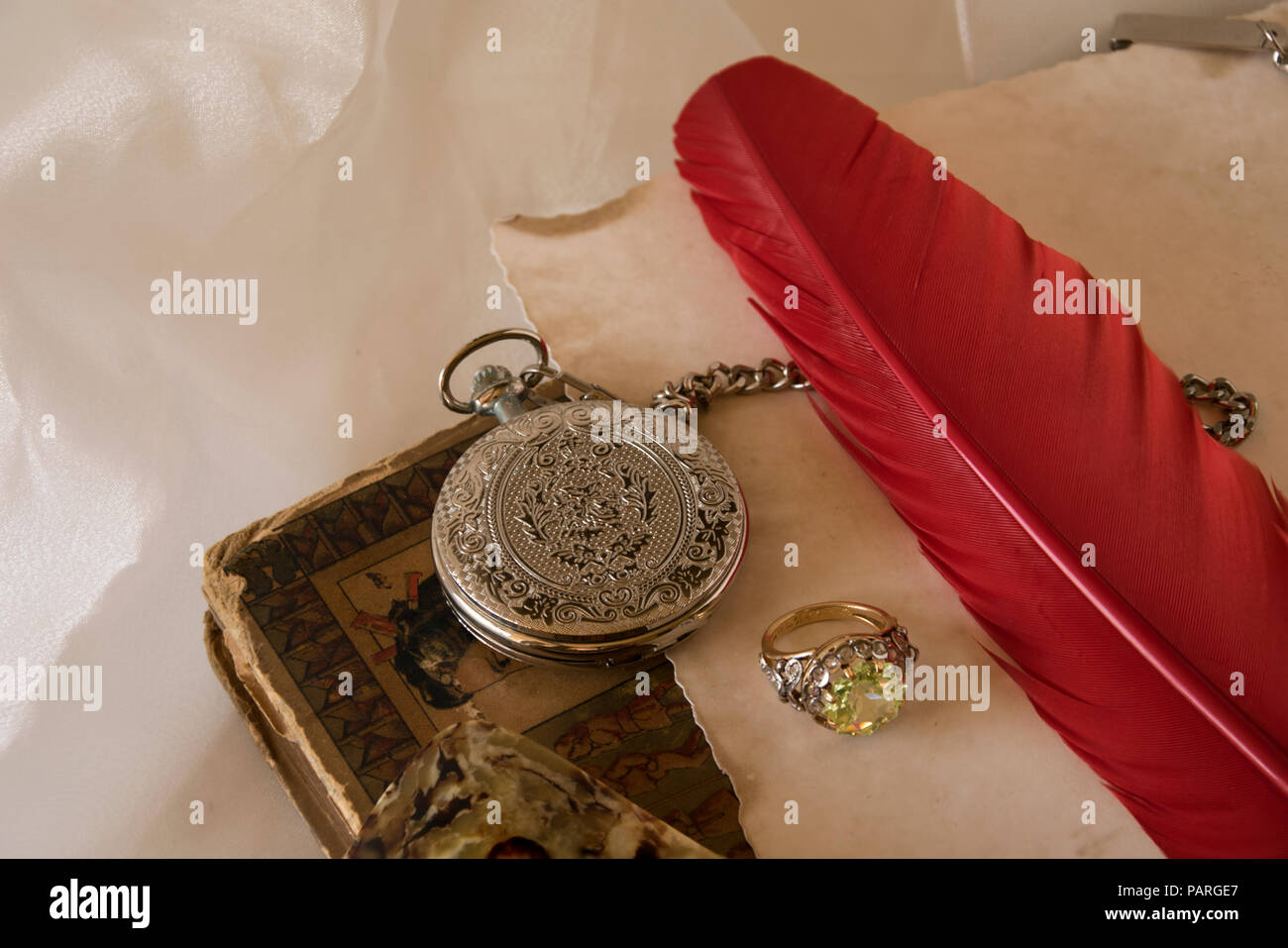 Still life with objects from another time to collect Stock Photo - Alamy