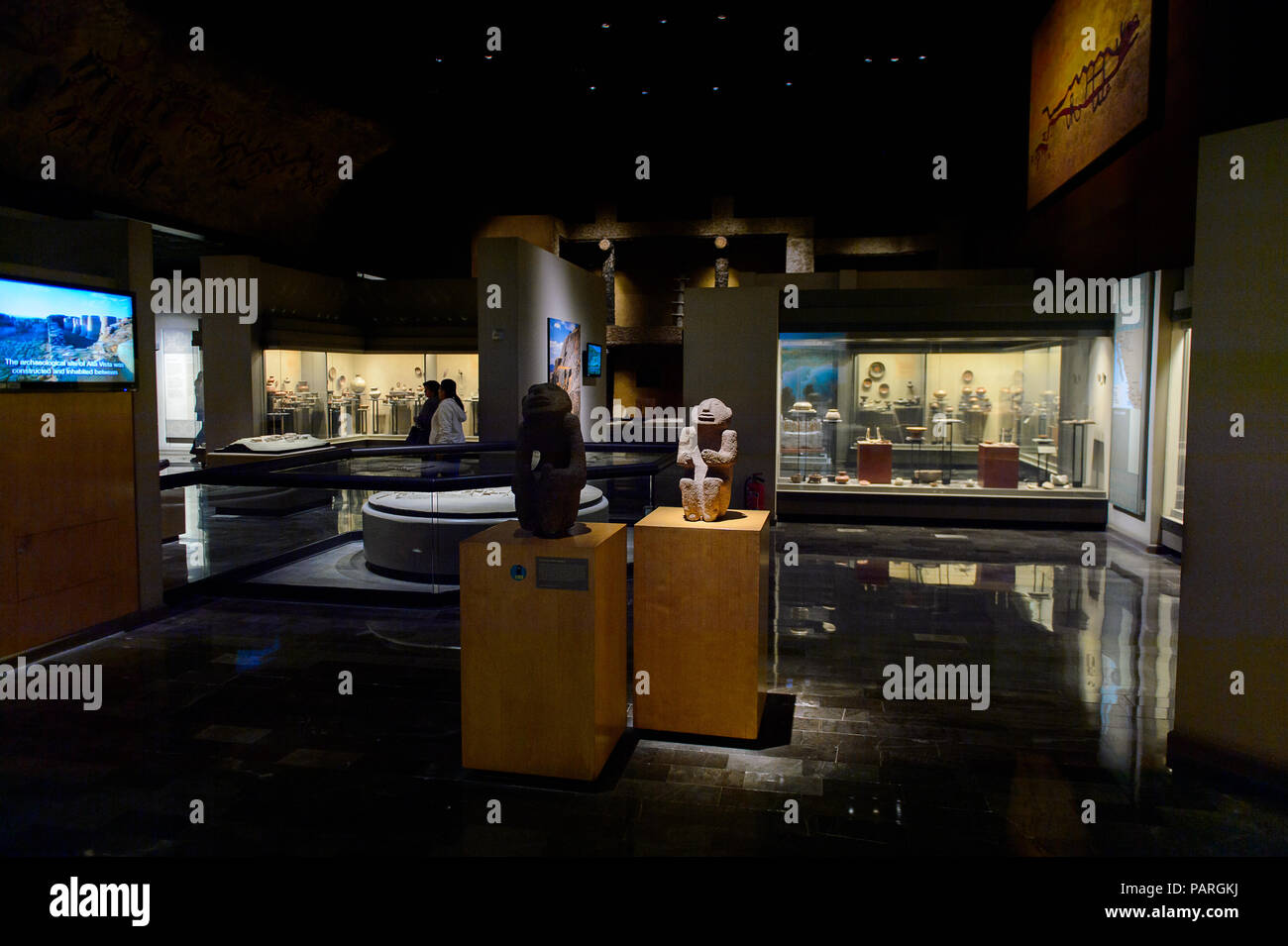 MEXICO CITY, MEX - OCT 27, 2016: Exponates of the National Museum of ...