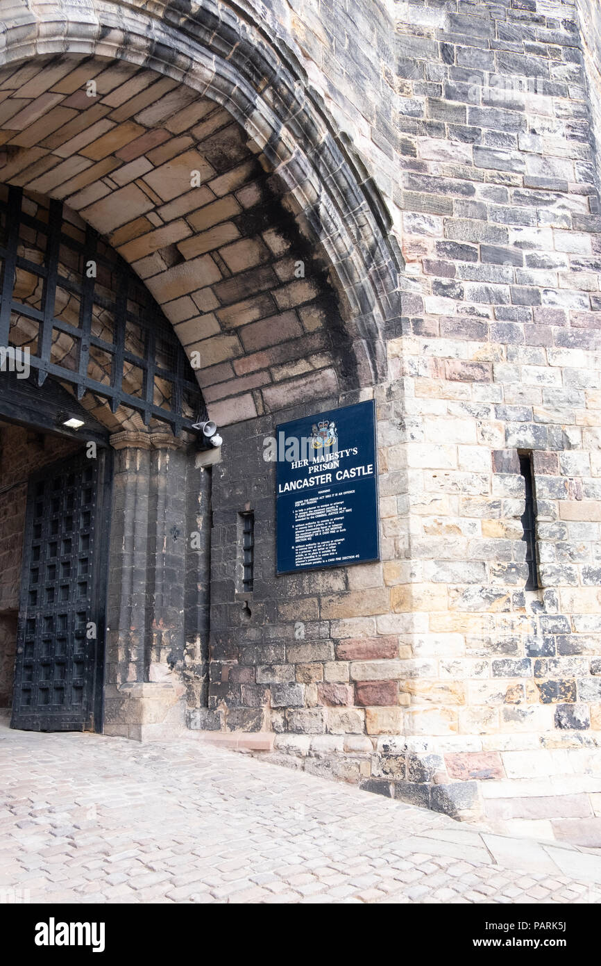 Detail images of the outside of the historic building of Lancaster ...