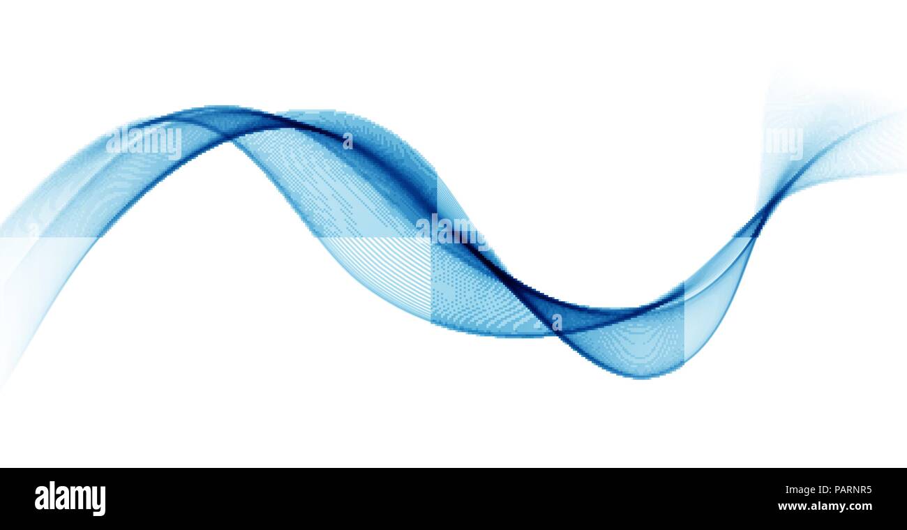 Abstract vector background, blue wavy Stock Vector Image & Art - Alamy