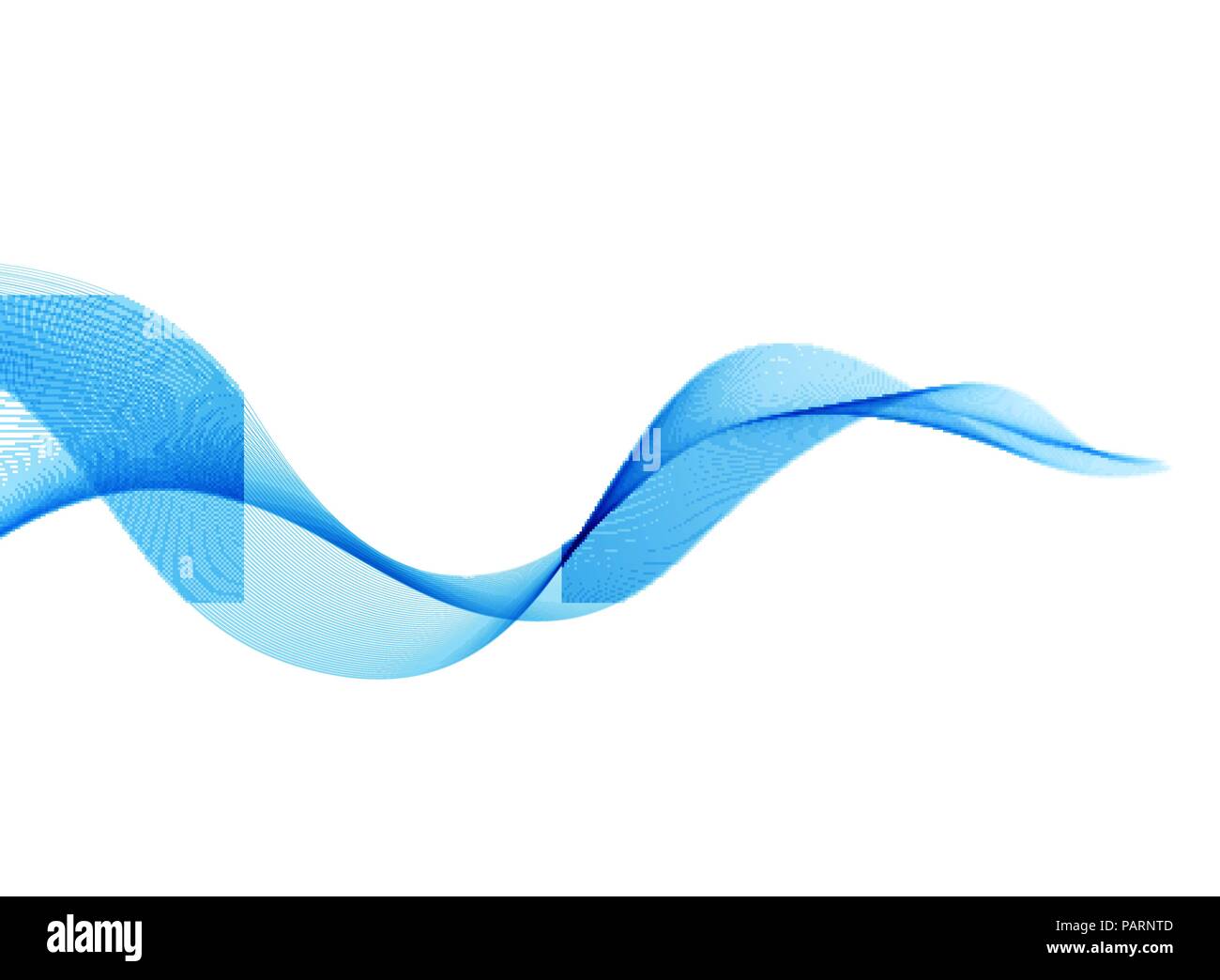 Abstract vector background, blue wavy Stock Vector Image & Art - Alamy