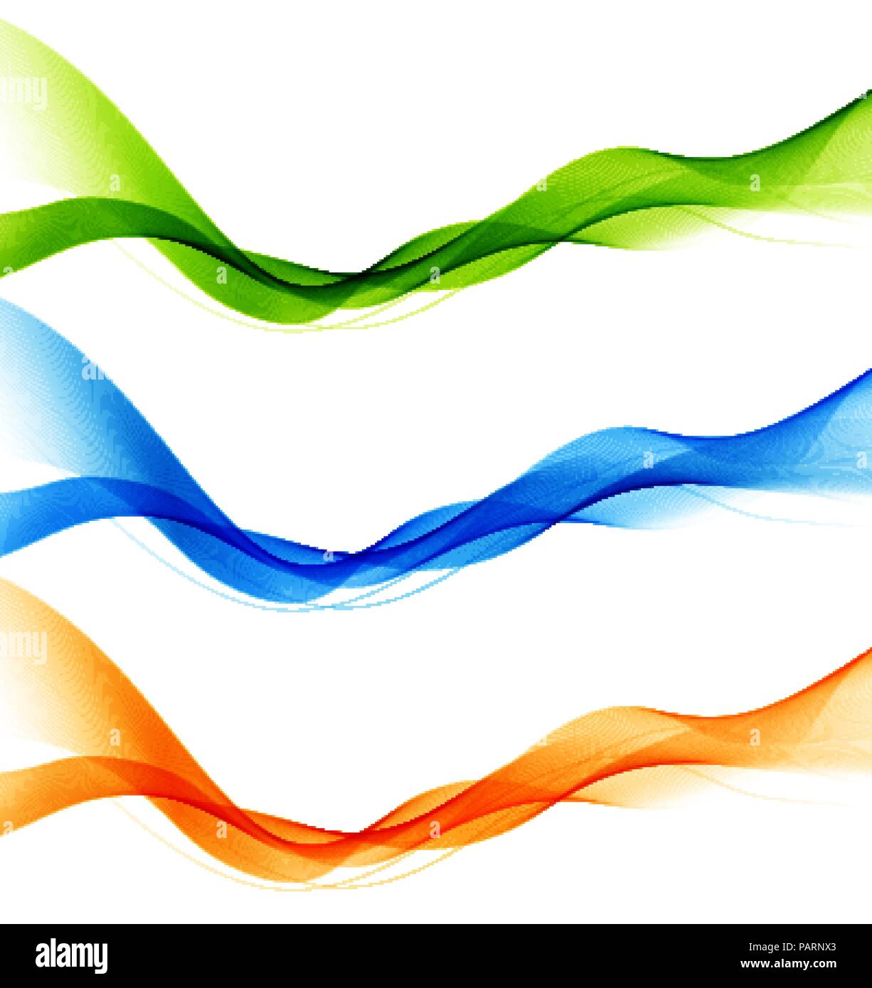 Wave abstract art Stock Vector Images - Alamy