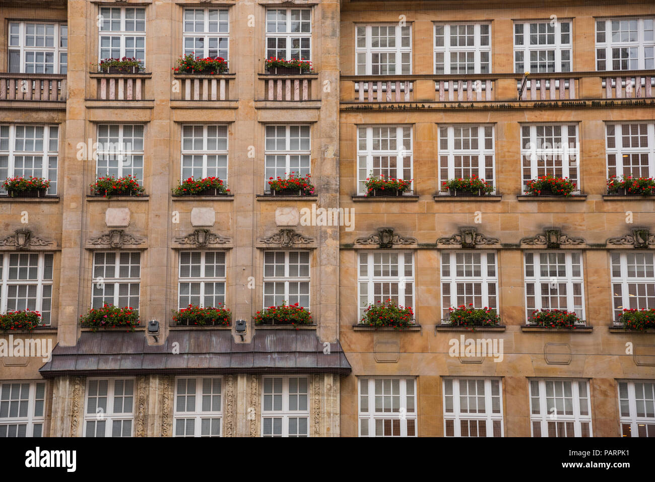 Bavaria flower boxes by windows hi-res stock photography and images - Alamy