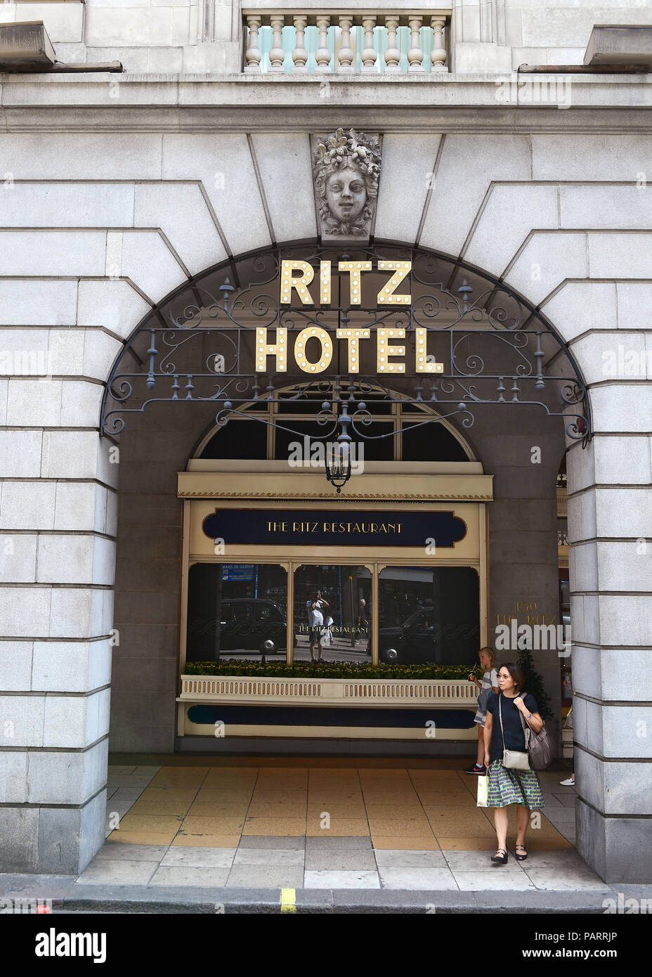 The Ritz Hotel in London Stock Photo - Alamy