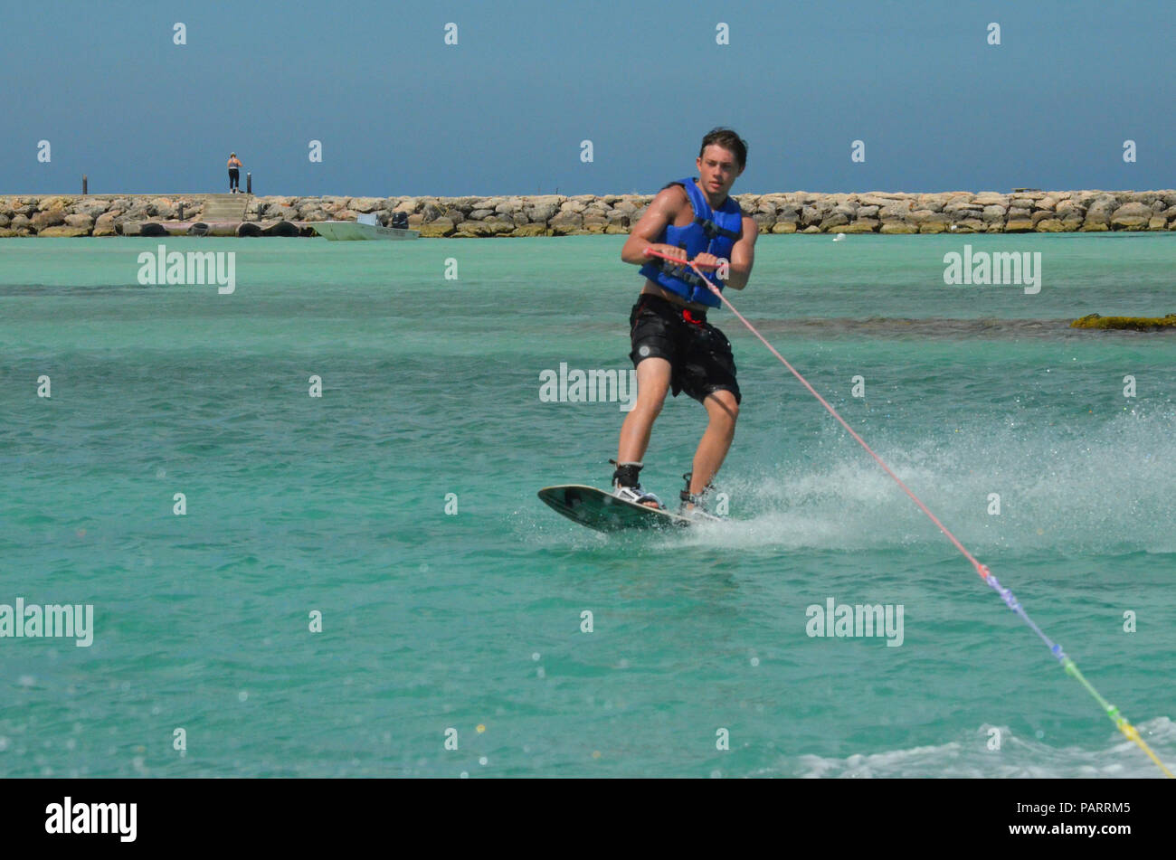 Man Riding A Wake Board High Resolution Stock Photography and Images ...