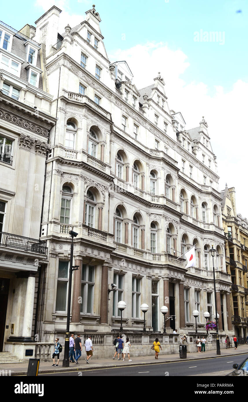 London embassy hotel hi-res stock photography and images - Alamy