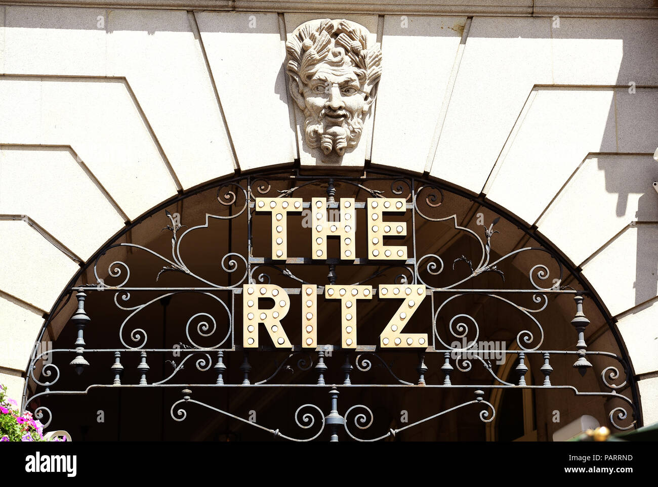The Ritz Hotel in London Stock Photo - Alamy