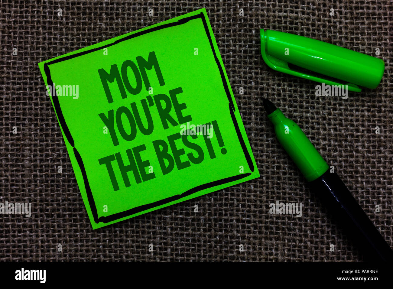 Happy mothers day sticky note hi-res stock photography and images - Alamy
