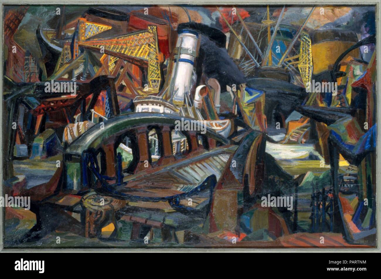 The Harbor. Artist: Josef Presser (American (born Poland) 1907-1967 ...