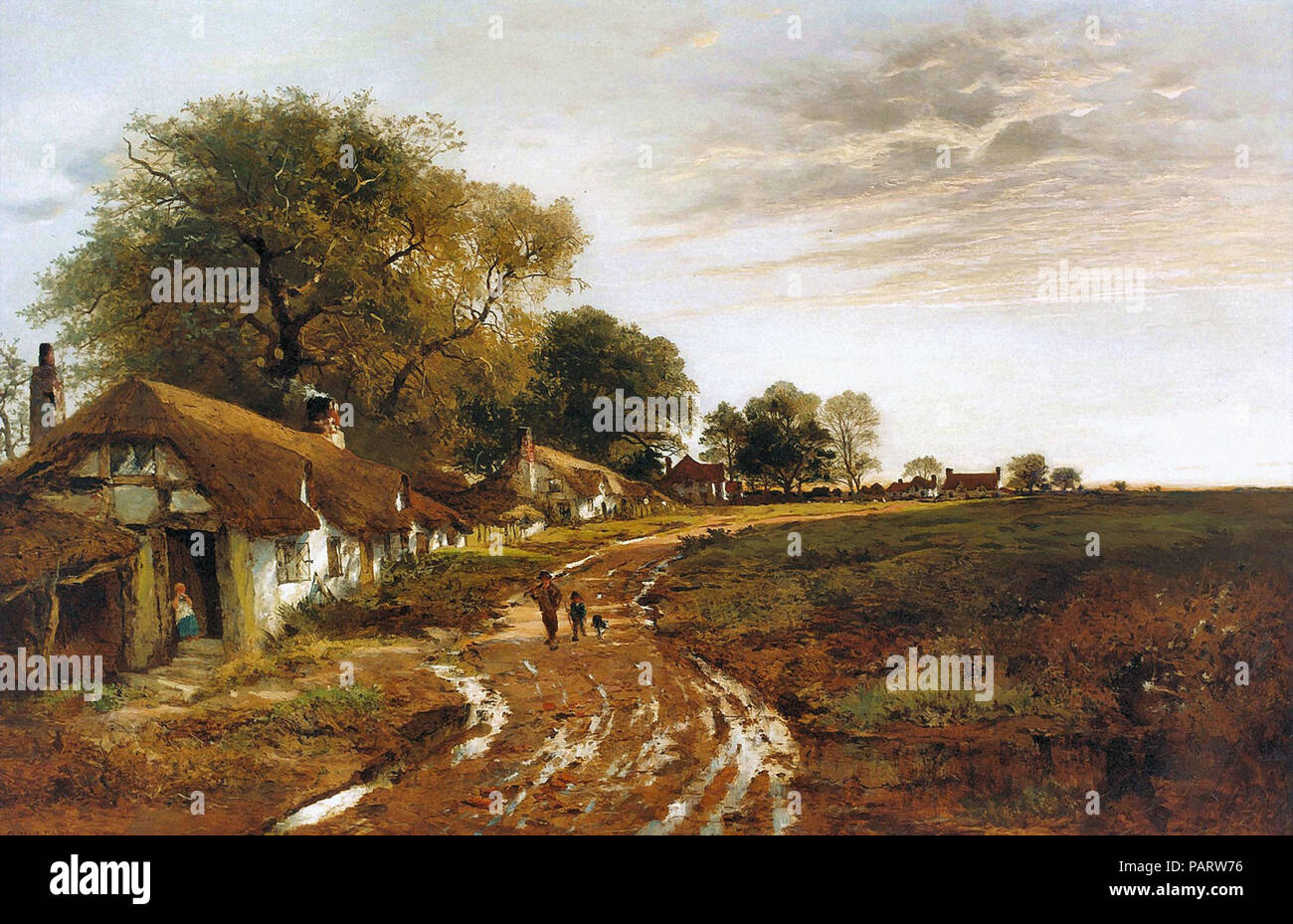 Leader Benjamin Williams - Sunshine After Rain Stock Photo - Alamy