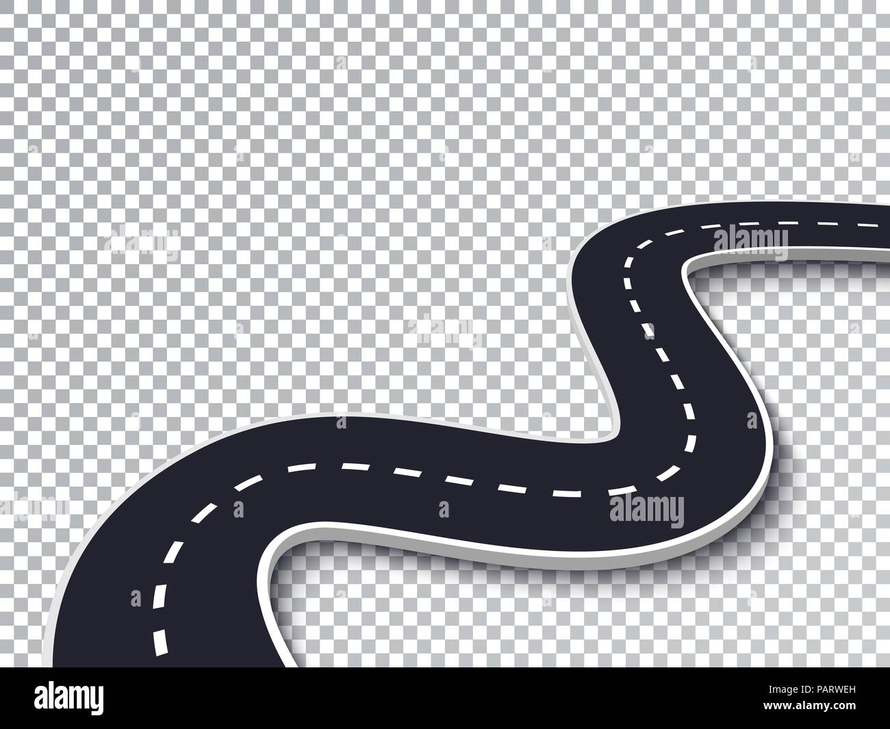 Winding Road Clip Art Transparent
