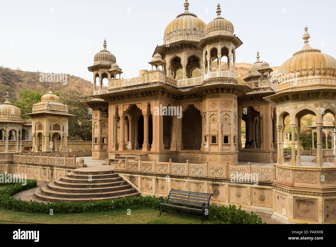 The Gatore Ki Chhatriyan - India, Jaipur, June 2018 Stock Photo - Alamy