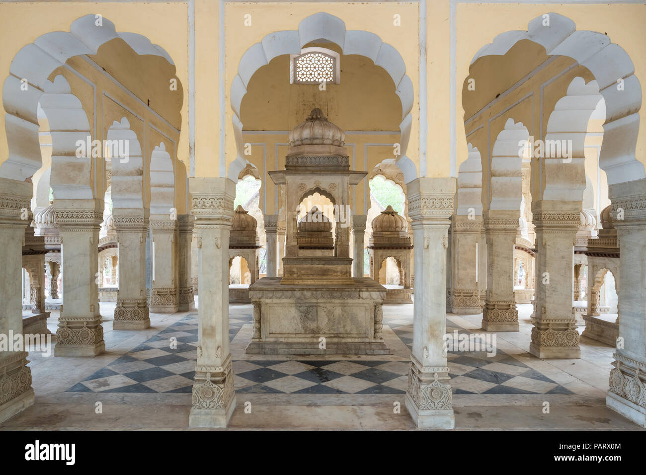 The Gatore Ki Chhatriyan - India, Jaipur, June 2018 Stock Photo - Alamy