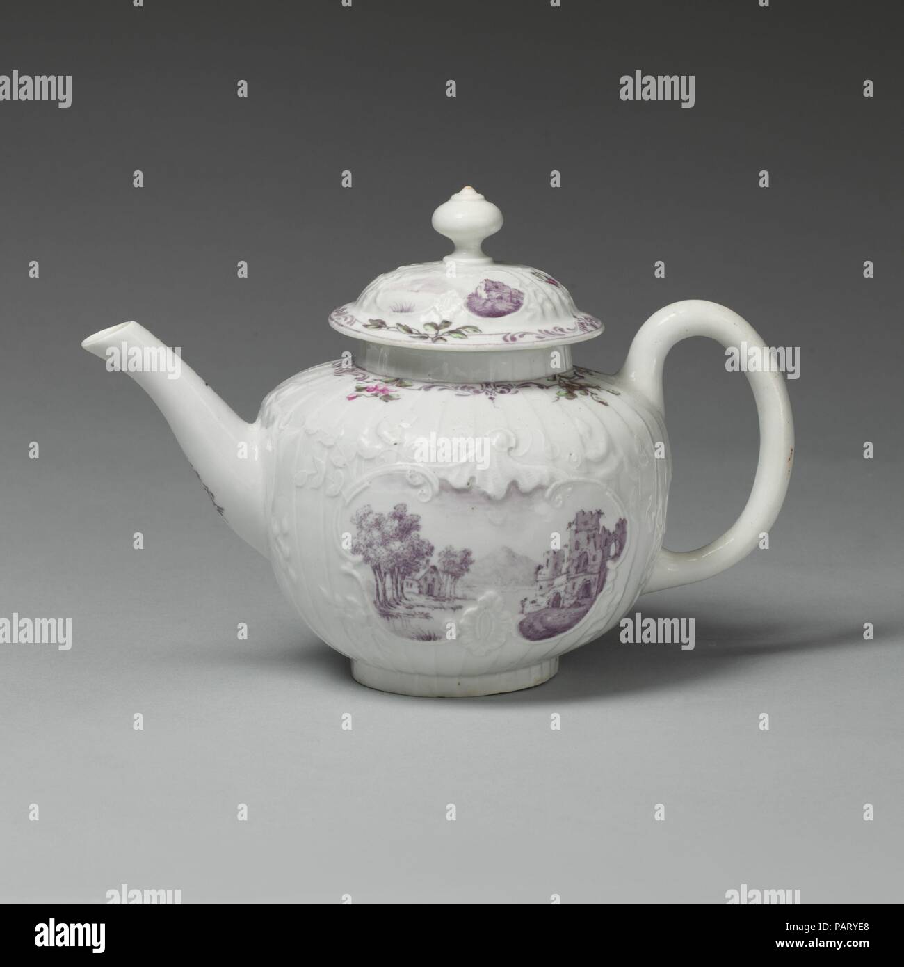 Teapot. Culture: British. Date: 18th century. Museum: Metropolitan ...