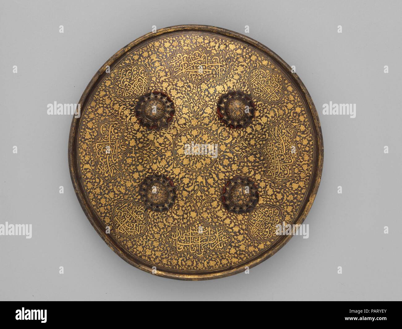 Persian iron shield hi-res stock photography and images - Alamy