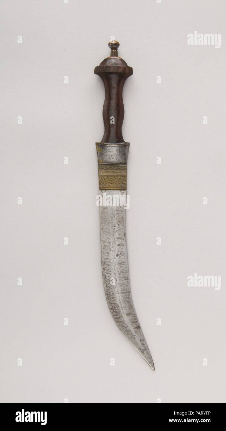 Dagger. Culture: Indian. Dimensions: H. 12 1/2 in. (31.8 cm); W. 1 7/16 ...