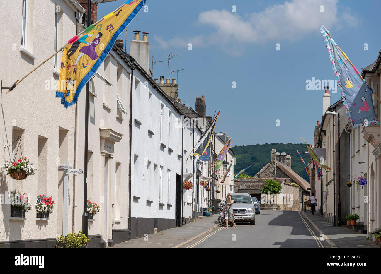 Moretonhampstead small town in the Dartmoor National Park, Devon ...