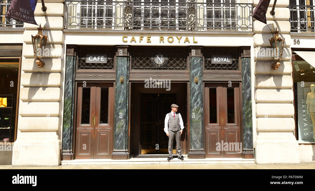 The Cafe Royal in London Stock Photo - Alamy