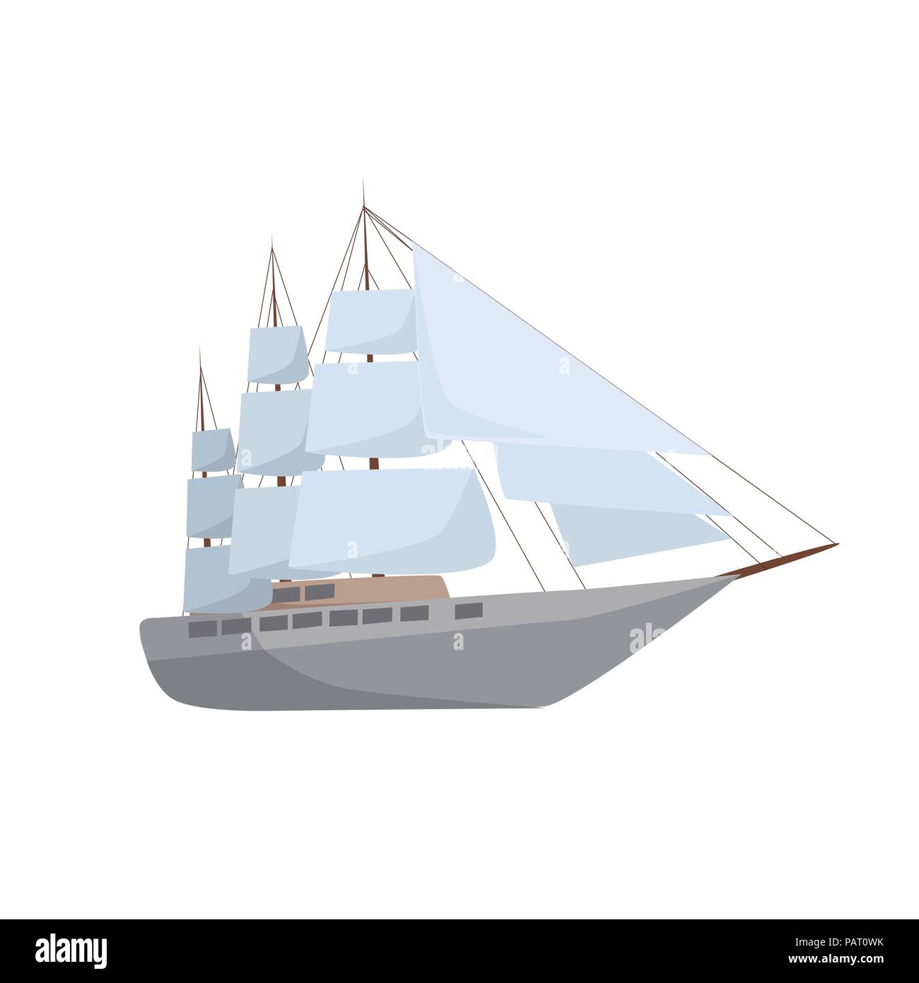 vector ship isolated Stock Vector Image & Art - Alamy