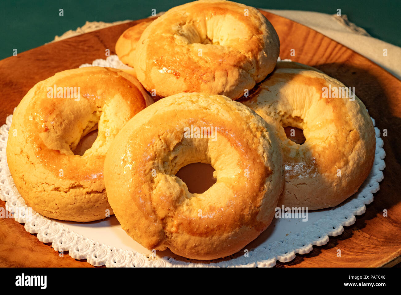 Italy Tuscany Berlingozzi -typical Tuscan carnival sweets Stock Photo ...