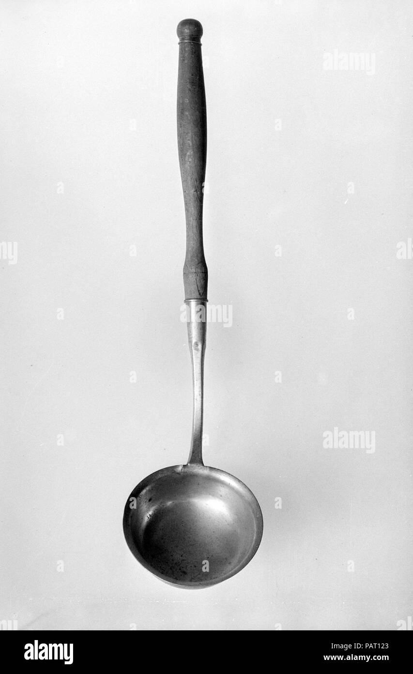 Ladle. Culture: American. Dimensions: H. 14 1/2 in. (36.8 cm). Date ...