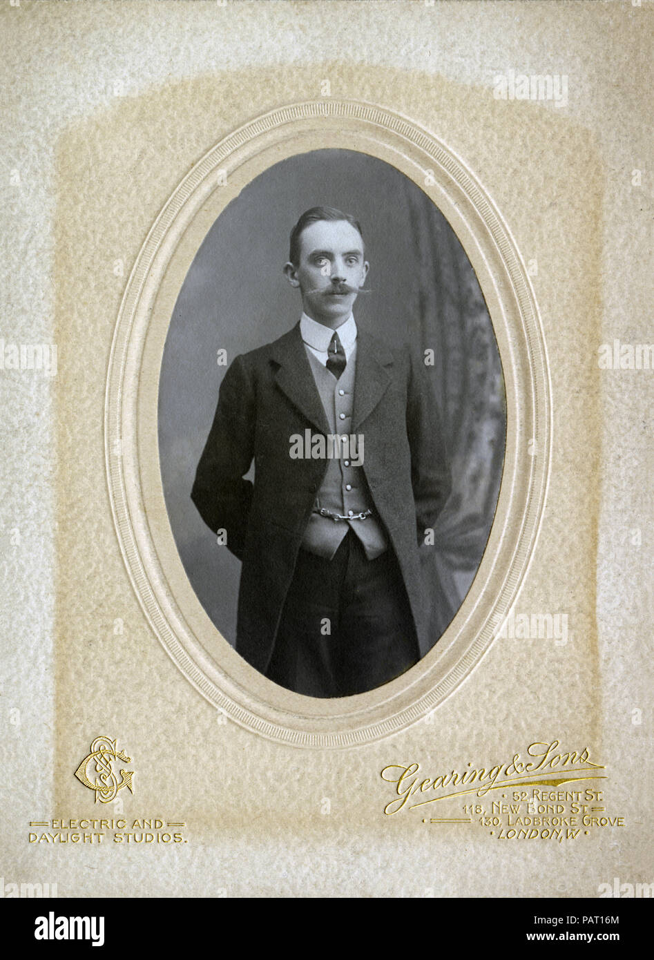 Victorian Era Man Portrait