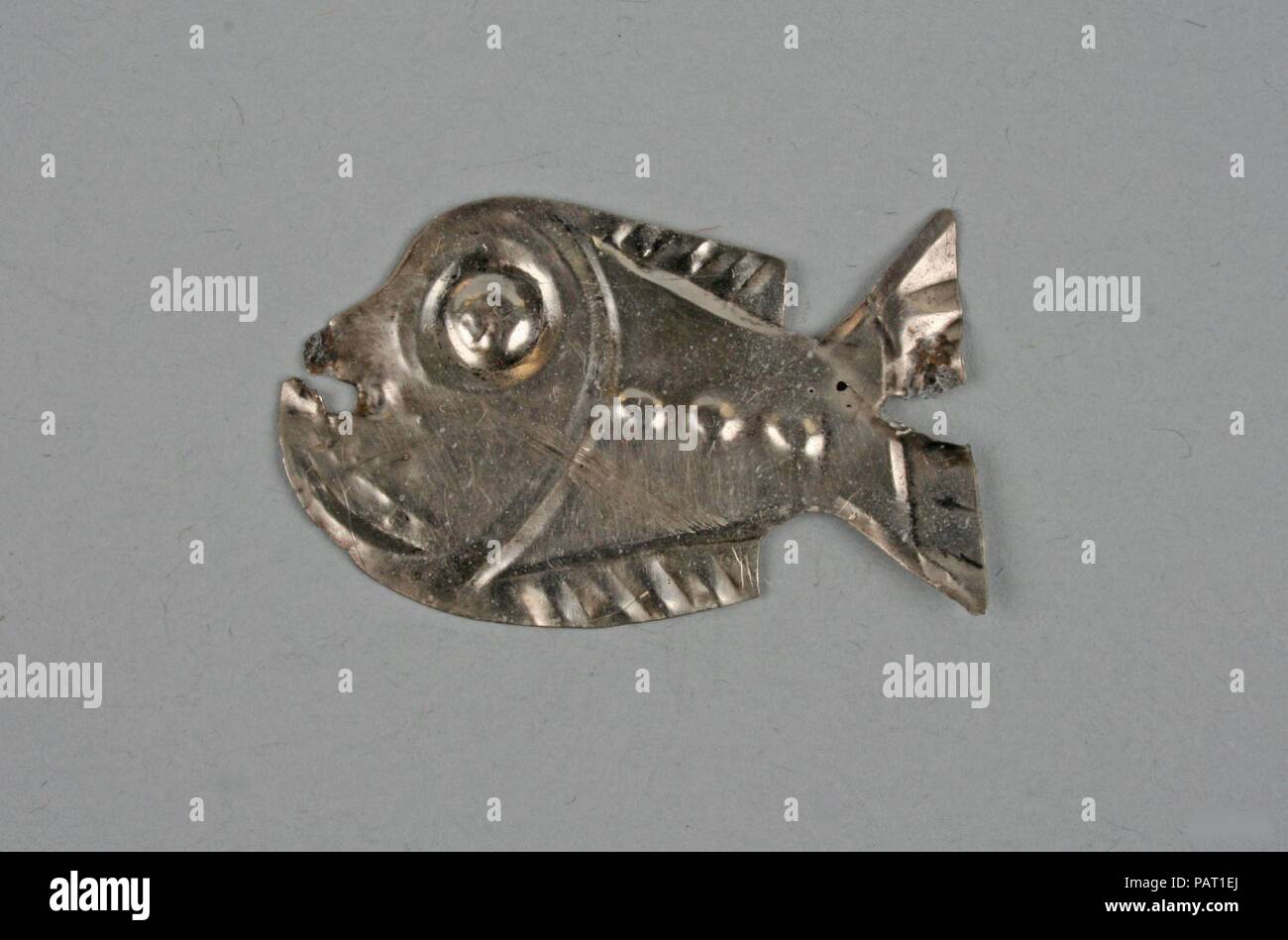 Fish Ornament. Culture: Peru; central coast (?). Dimensions: L. 1 1/2 ...