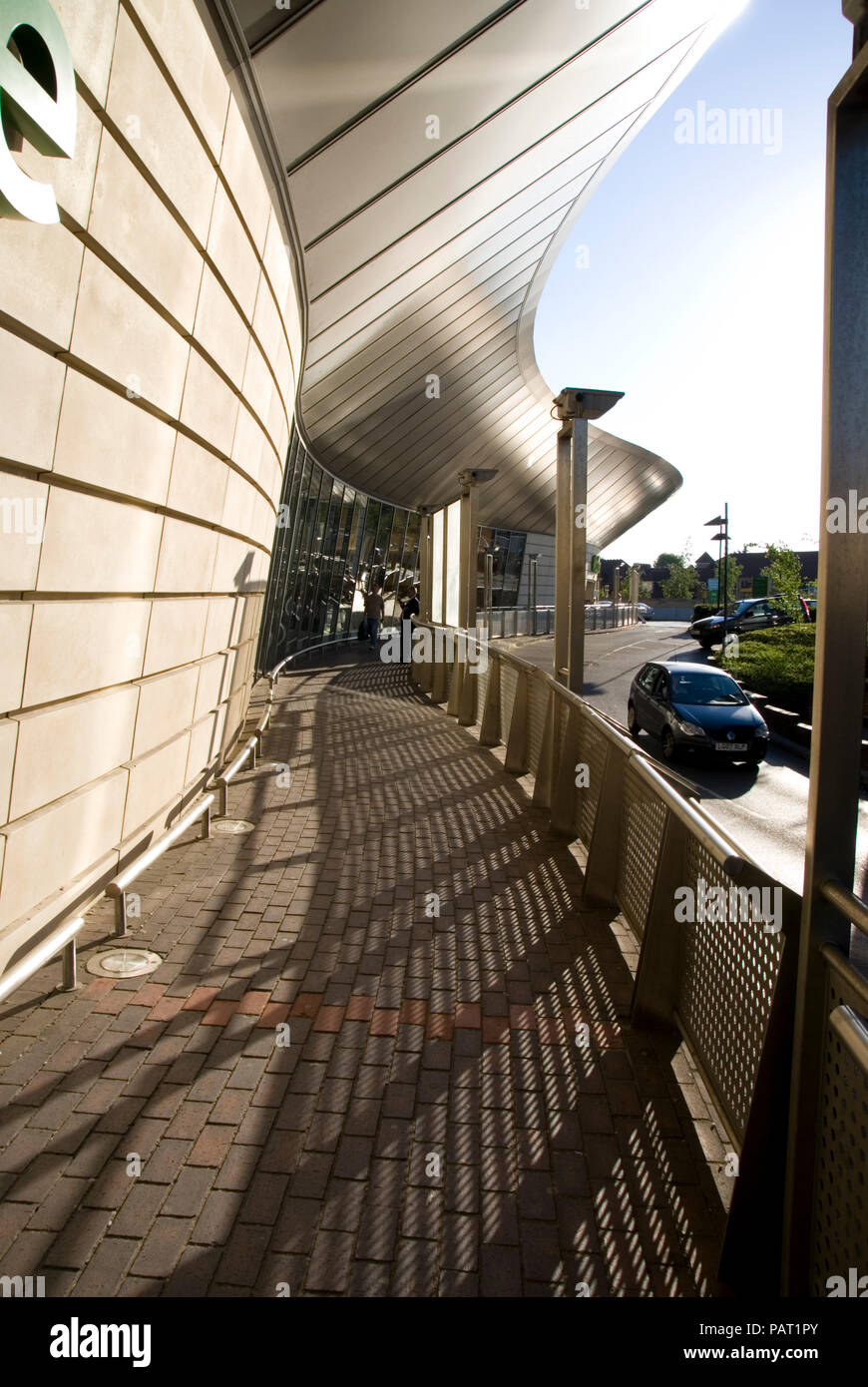 Waitrose supermarket architectural detail Stock Photo - Alamy