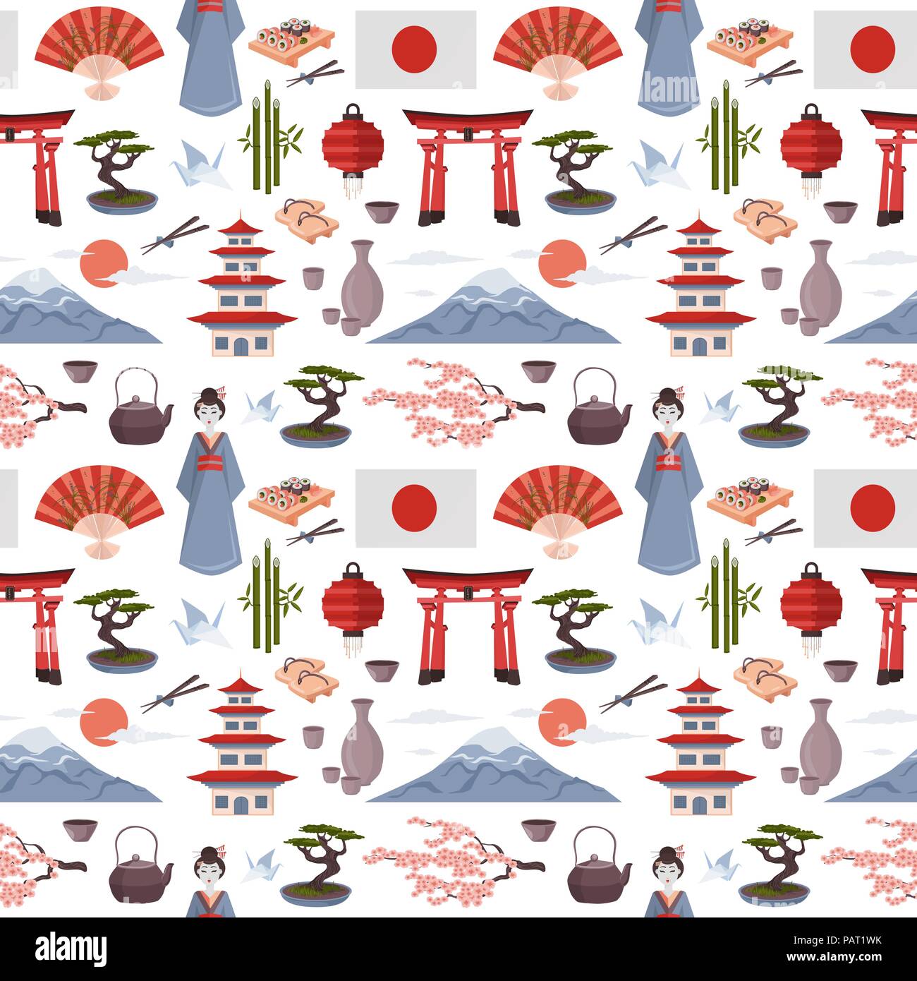 japanese vector pattern Stock Vector Image & Art - Alamy