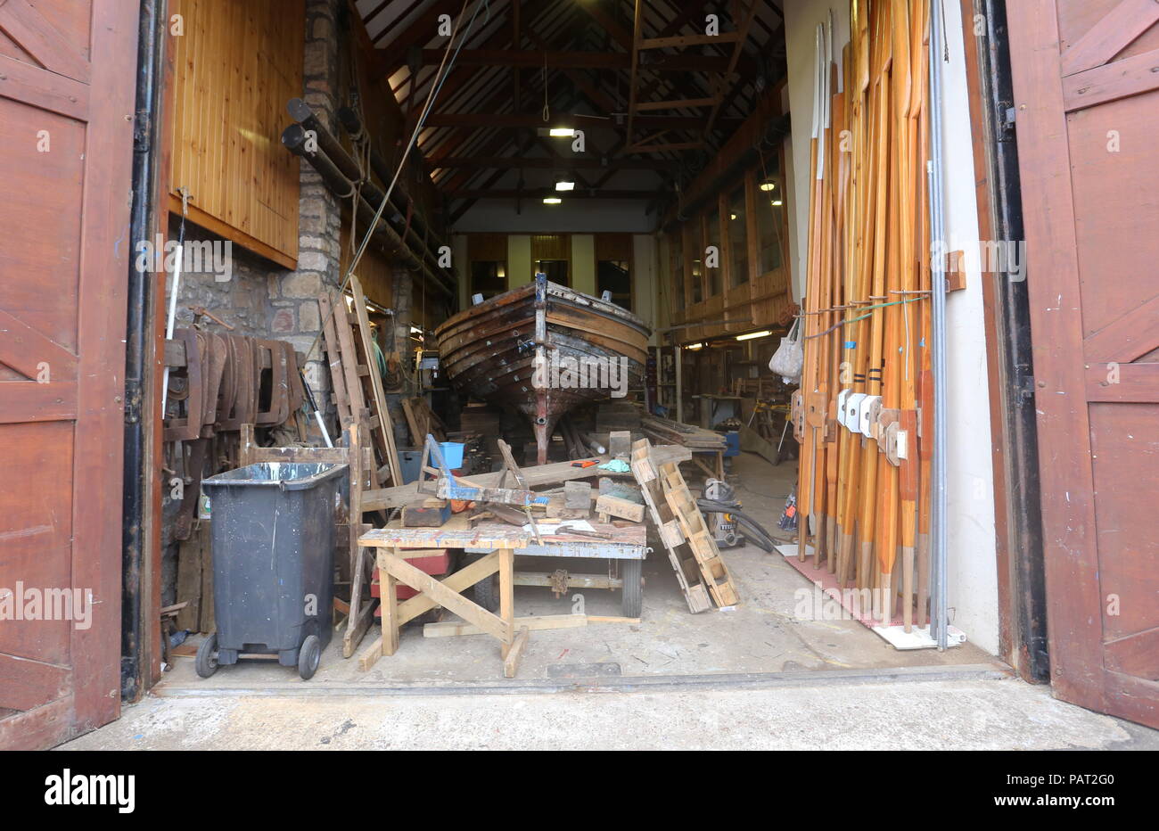 Scottish Fisheries Museum’s Boatyard Anstruther Scotland July 2018 ...