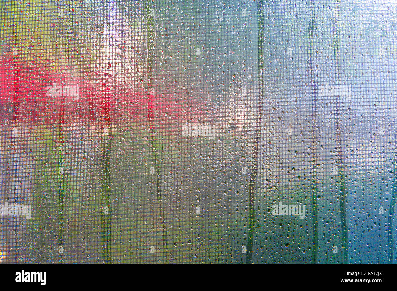 Water drops on window Stock Photo - Alamy