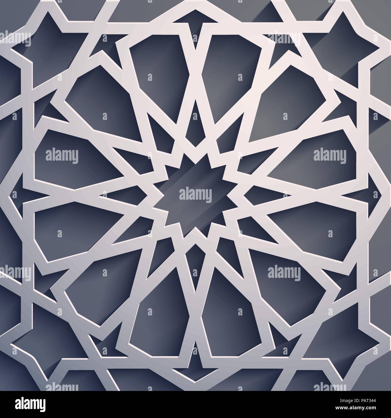 Purple background . Islamic ornament vector , persian motiff . 3d ...