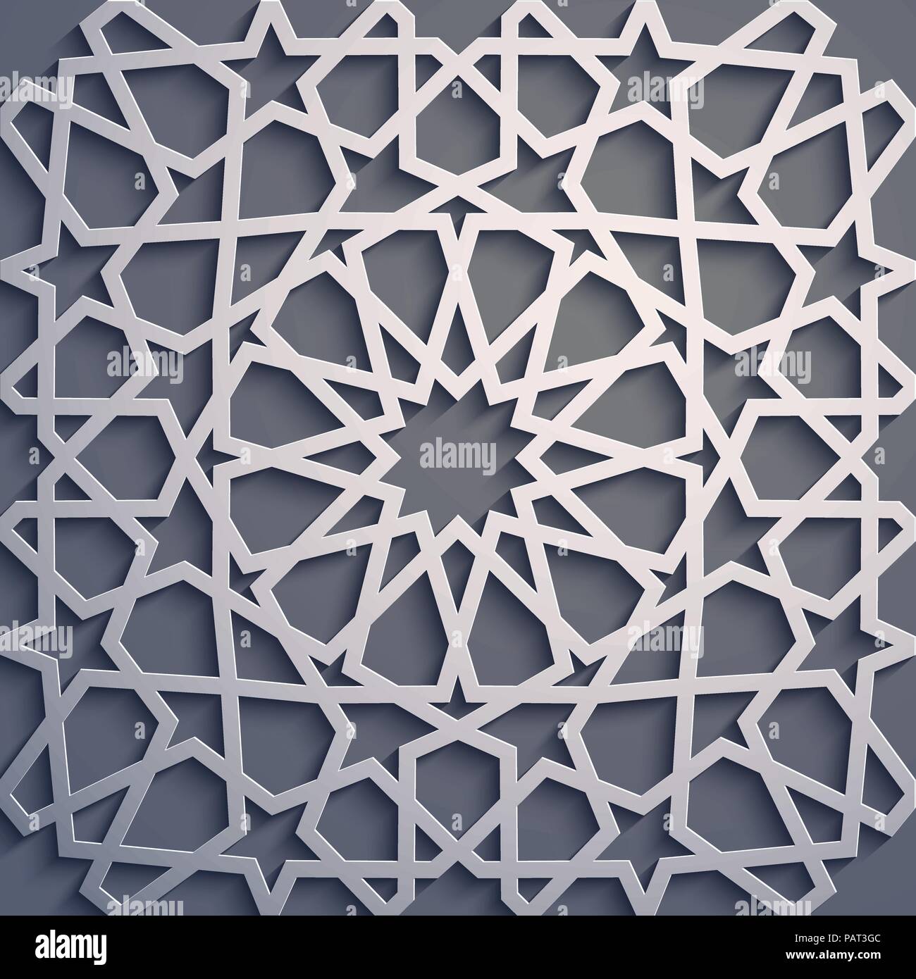 Purple background . Islamic ornament vector , persian motiff . 3d ...