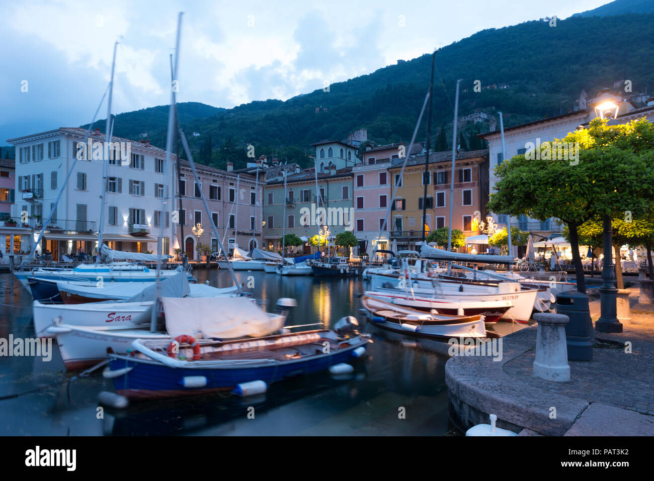 Village of Gargnano Lake Garda Italy Stock Photo - Alamy