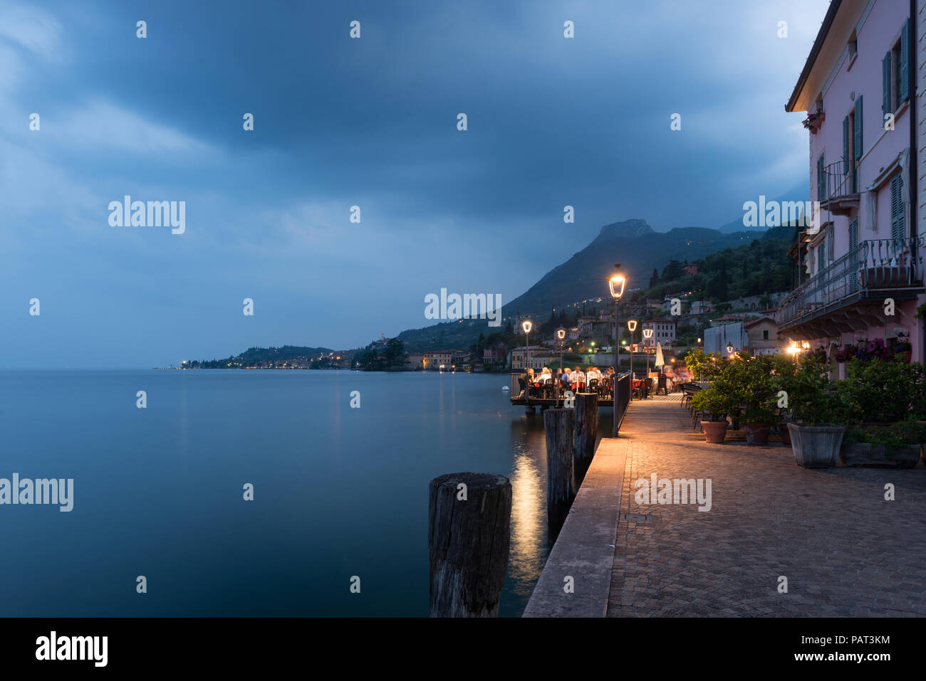 Village of Gargnano Lake Garda Italy Stock Photo - Alamy