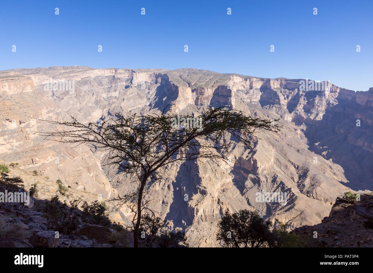 Jebel Shams - Sultanate of Oman Stock Photo - Alamy