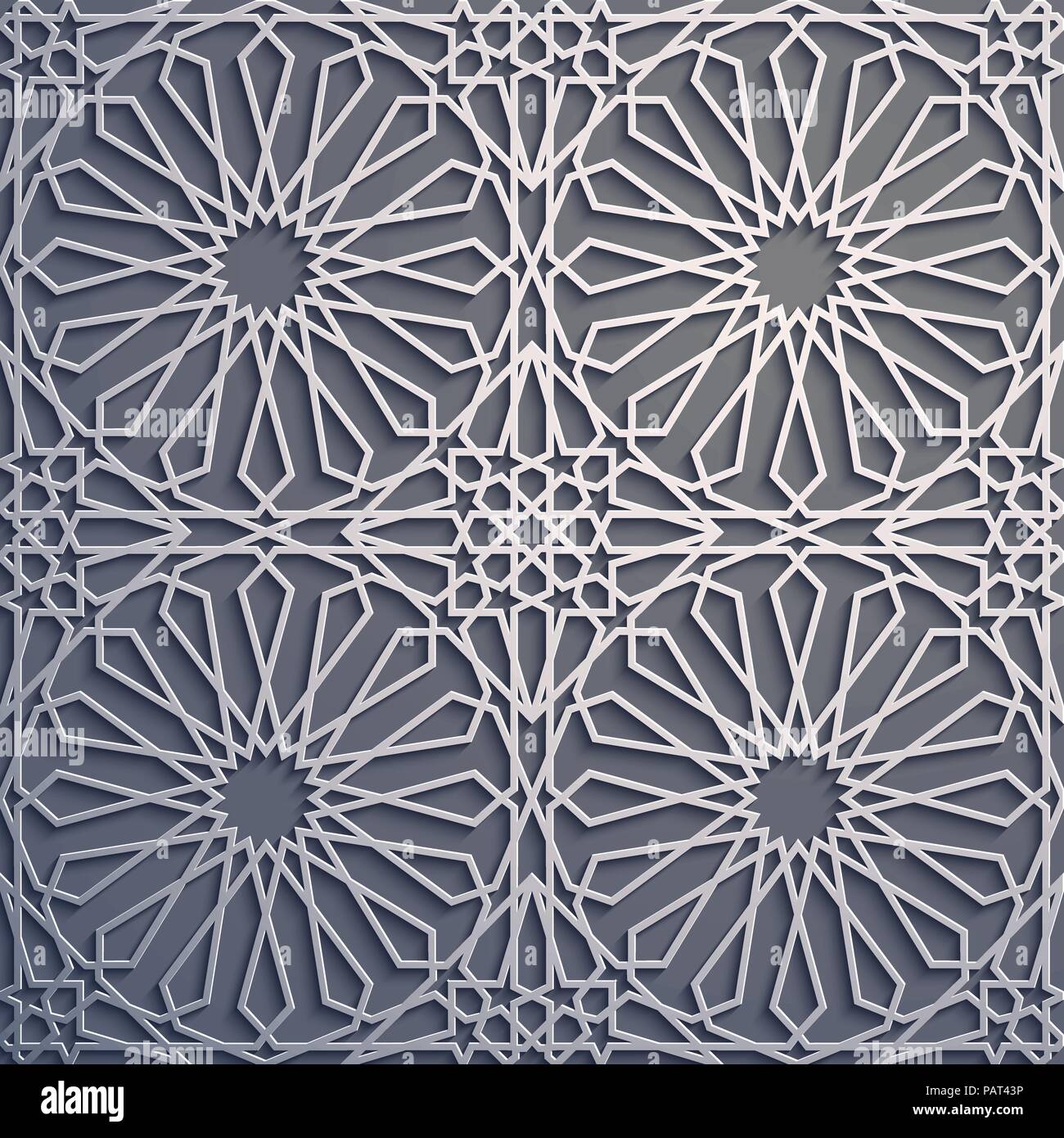 Purple background . Islamic ornament vector , persian motiff . 3d ...