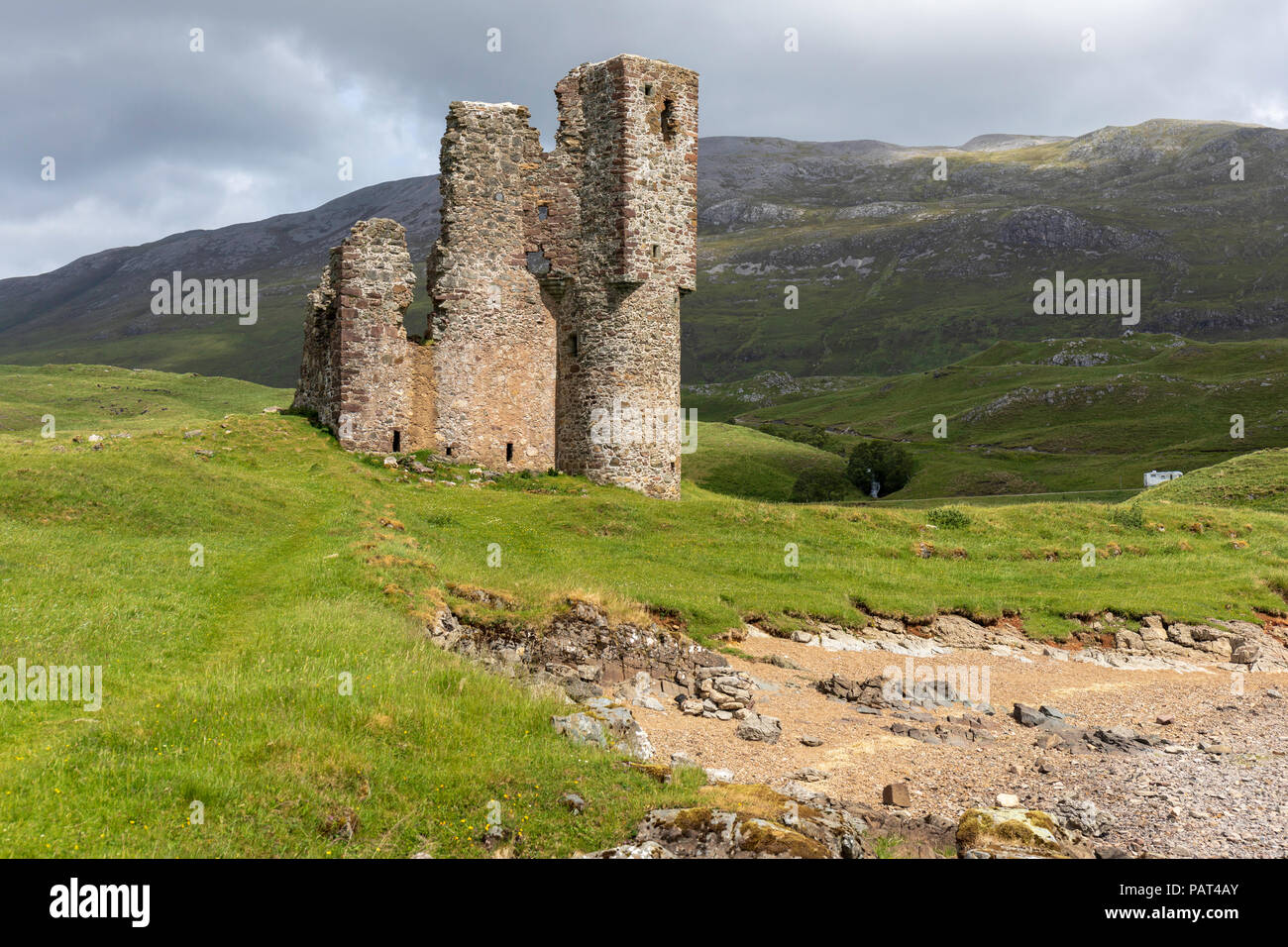 Ardvreck Castle. The castle is thought to have been constructed around ...