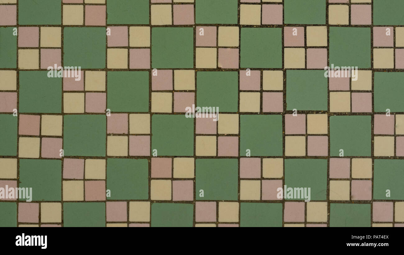 Green ceramic floor tile hi-res stock photography and images - Alamy