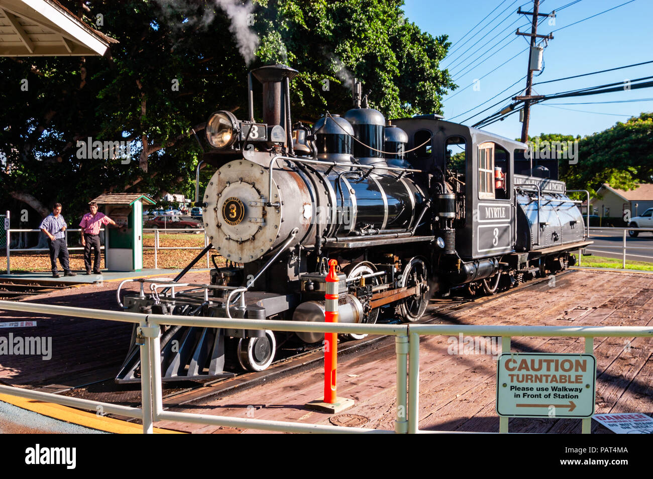 Lahaina sugar cane train maui hi-res stock photography and images - Alamy